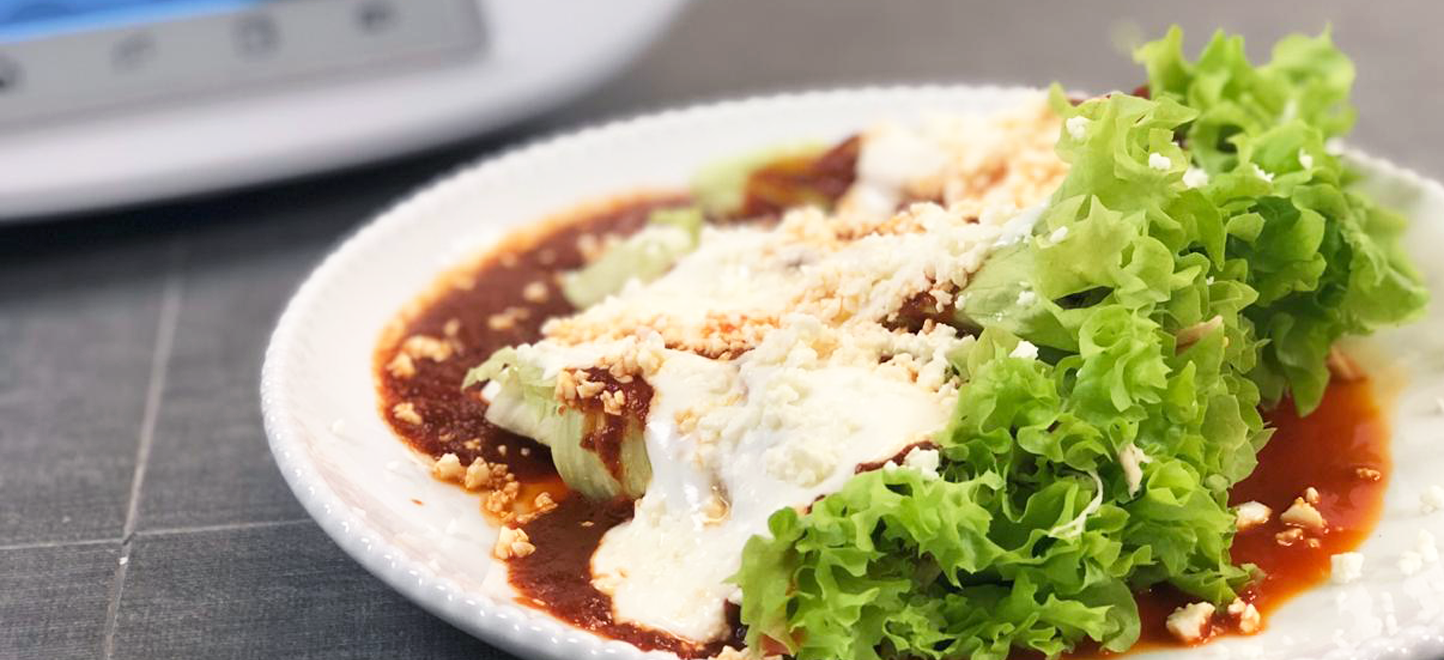 Enchiladas-con-hoja-de-lechuga-1 - Thermomix Mexico